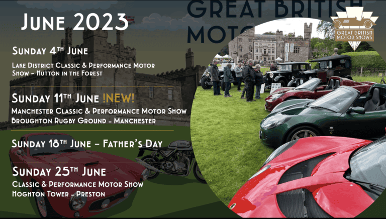 2023 Classic & Performance Motor Shows Season launched - Great British ...